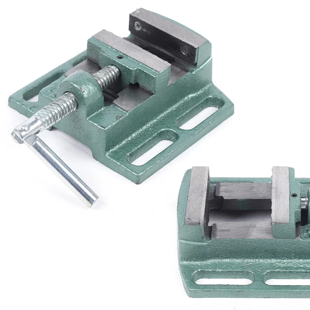 NEW MINI FLAT Clamp Opening Parallel Vise Tool Jaw Small Bench Drill ...