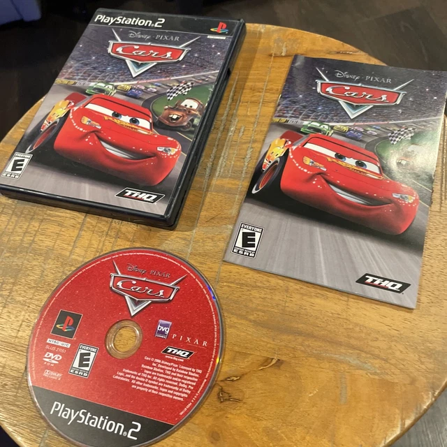 DISNEY PIXAR CARS (Sony PlayStation 2, 2006) PS2 Video Game Complete £ ...
