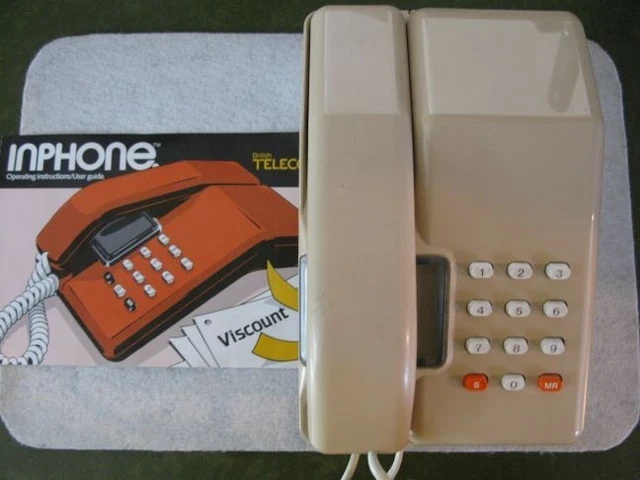 VINTAGE BT BRITISH Telecom Viscount (Beige) in VGC, Working £16.13 ...
