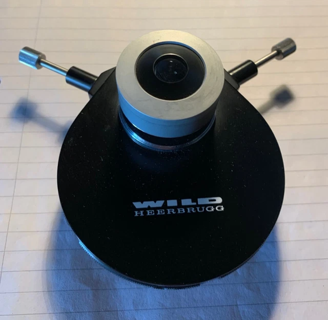 VINTAGE WILD HEERBRUGG Phase Contrast Microscope Condenser M12, M20 ...