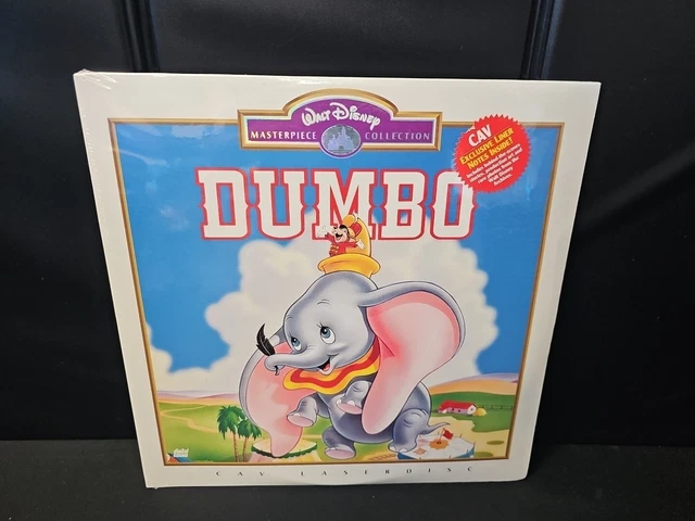 WALT DISNEY DUMBO Masterpiece Collection (Laserdisc) Digital Sound NEW ...
