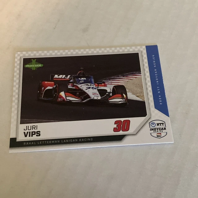 2024 PARKSIDE NTT Indy Car Racing Card JURI VIPS #66 car EUR 1,11 ...