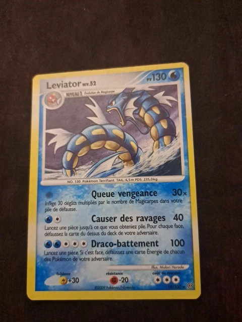 LEVIATOR 19/100 HOLO Bloc Diamant Et Perle Tempete Fr Vf Français EUR 5 ...