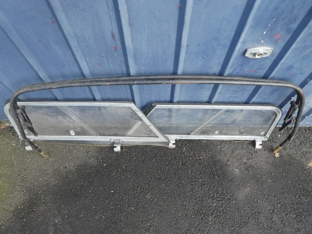 AUSTIN HEALEY FROGEYE Sprite Hood Frame & SideScreens Vintage Bugeye ...