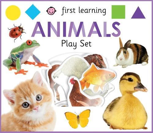 ROGER PRIDDY PRIDDY Books First Learning Play Set: Animals (Libro de ...
