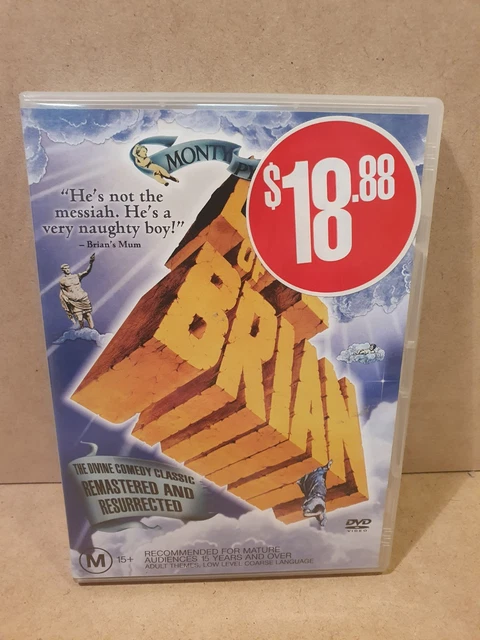 MONTY PYTHON: THE Life of Brian, DVD, R4 VGC, FREE POSTAGE! $7.00 ...