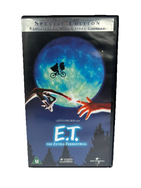 ET - THE Extra-Terrestrial (VHS, 2002) Special Edition £6.43 - PicClick UK