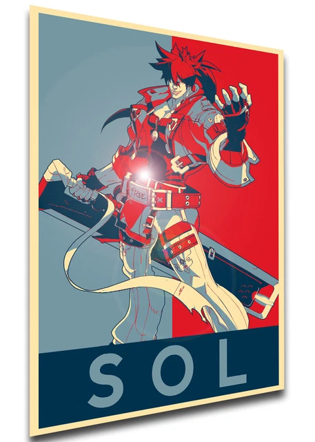 PROPAGANDA POSTER - Guilty Gear -STRIVE - Sol Badguy - LL2163 £7.12 ...
