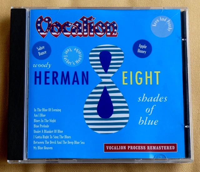 WOODY HERMAN - Eight Shades of Blue : 1999 Vocalion CD £2.98 - PicClick UK