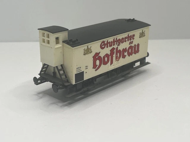 MÄRKLIN 4680 H0 AC ged. Güterwagen "Stuttgarter Hofbräu" Top #B3 EUR 5,50 - PicClick DE