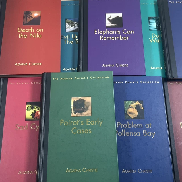 AGATHA CHRISTIE COLLECTION Hardback Books Planet Three Build Your Own ...