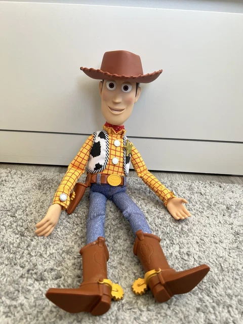 DISNEY PIXAR THINKWAY 15" Woody Toy Story Pull String Talking Doll. £31 ...