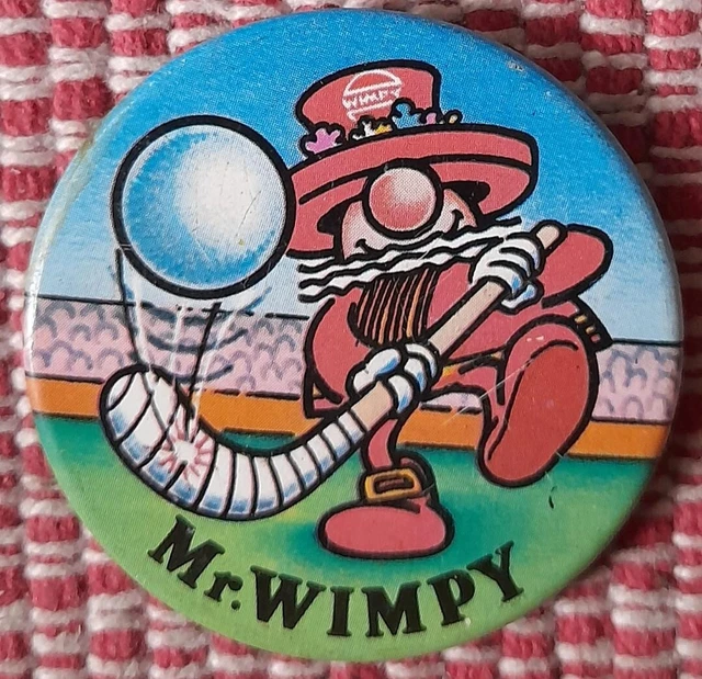 MR WIMPY HOCKEY Player Tin Badge - 1980s{?} £0.99 - PicClick UK