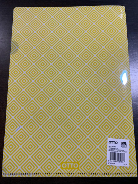 OTTO A4 LETTER Files Yellow 2 pcs EUR 5,09 - PicClick FR