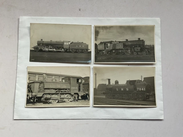 4 X VINTAGE L.M.S. Railway Engine R.P.P.’s £7.99 - PicClick UK
