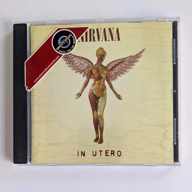 ALBUM CD NIRVANA In Utero Kurt Cobain Grunge réédition rock alternatif ...