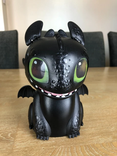 DREAMWORKS HOW TO Train Your Dragon Toothless Electronic Interactive ...