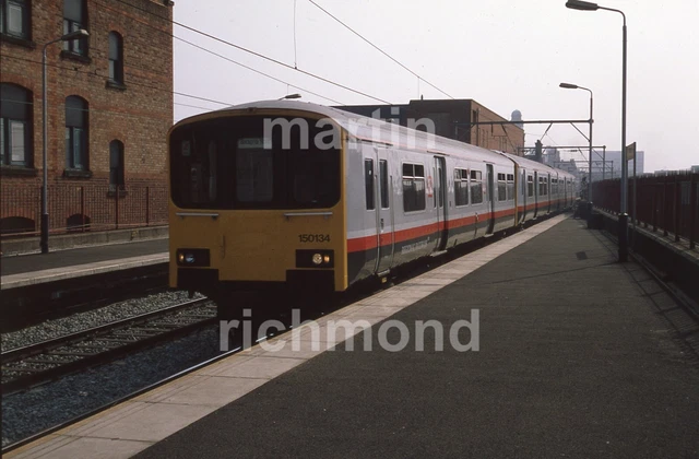 MANCHESTER DEANSGATE STATION Class 150 DMU 150134 35mm Unmounted Slide ...