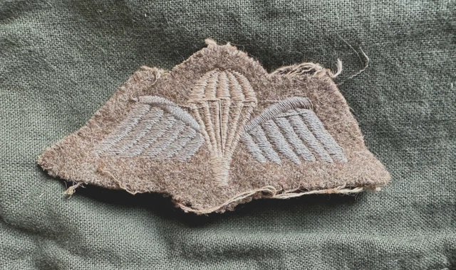 WW2 BRITISH PARA Jump Wing Uncut Original Wartime Period £19.50 ...