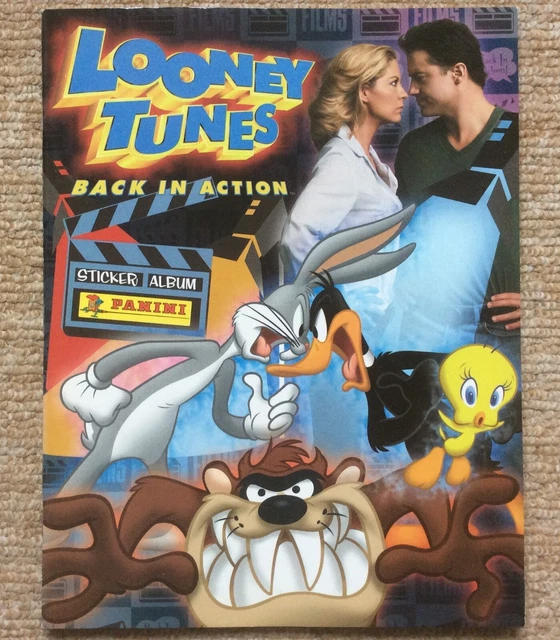 LOONEY TUNES: BACK In Action Sticker Album. Panini, (2003). Approx 65% ...