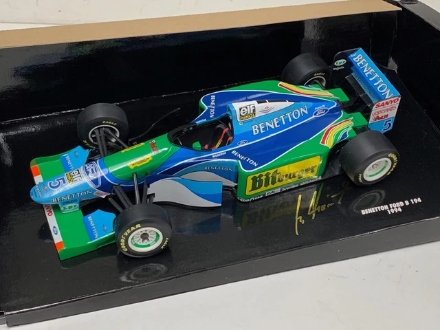 1/18 MINICHAMPS BENETTON B194 Pitburger 1994 F1 Schumacher 510 941835 ...