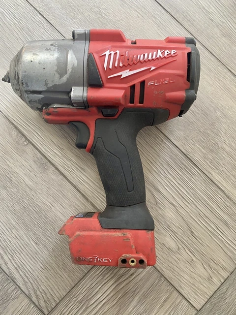 MILWAUKEE M18ONEFHIWF12 HIGH Torque Impact Wrench - Bare Unit Spares Or ...