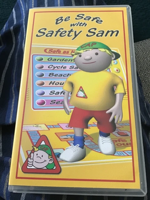 BE SAFE WITH safety sam vhs £15.99 - PicClick UK