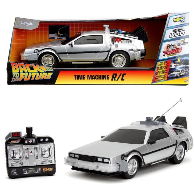 RADIO CONTROLLED CAR model DE LOREAN TIME MACHINE back to the future 1: ...