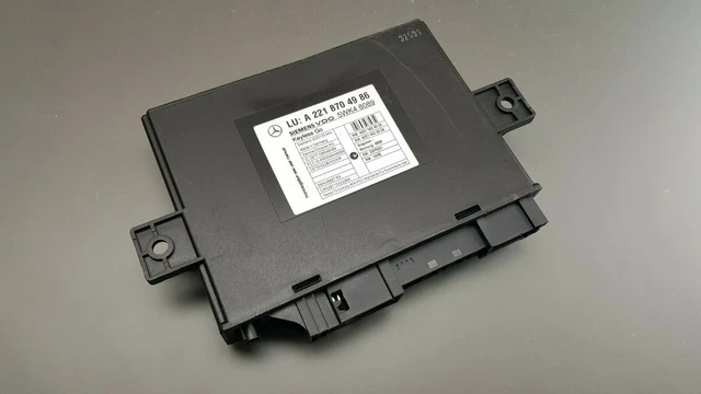 ORIGINAL MERCEDES-BENZ S-CLASS W221 Siemens Keyless Go Control Unit ...