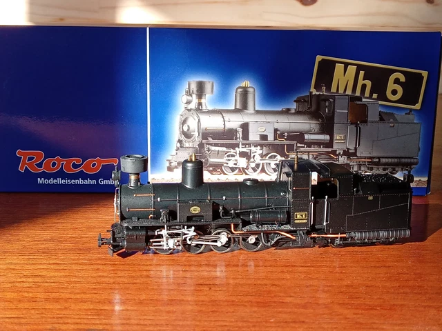 ROCO 33260 LOCOMOTIVE vapeur HOe - Mh6 ÖBB prise décodeur Nem Digital ...