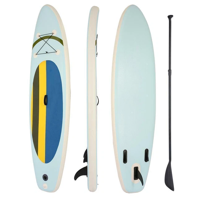 INFLATABLE PADDLE BOARD Deck Skill Levels Adult Stand Up Paddleboards ...