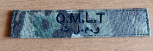 ANCIENNE BANDE PATRONYMIQUE Scratch Afghanitan OMLT Très Rare ...