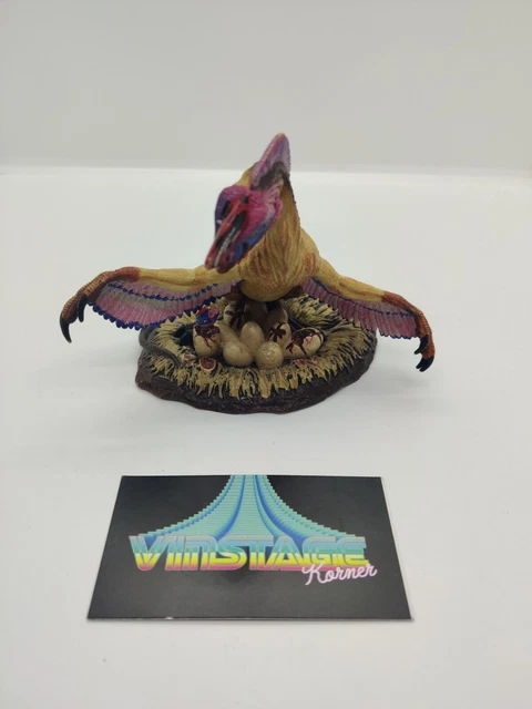 OVIRAPTOR SUR SON Nid Figurine Safari LTD 2007 USA 10cm de haut EUR 10 ...