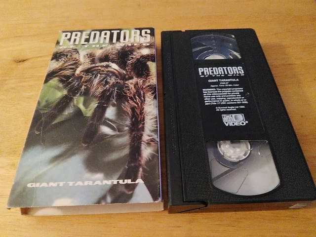 PREDATORS OF THE Wild VHS Tarantula £2.80 - PicClick UK