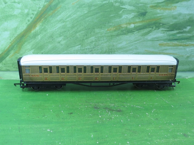 HORNBY LNER TEAK composite corridor Gresley coach 22357 - vgc £7.99 ...