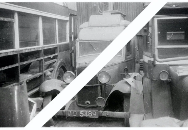 ORIGINAL 35MM BUS negative 3164: Vauxhall Cadet ex-car @Winkleigh Oct ...
