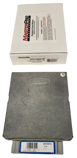 MASTERPRO ECC10087M ECM Engine Control Computer Module for Ford, Kia ...
