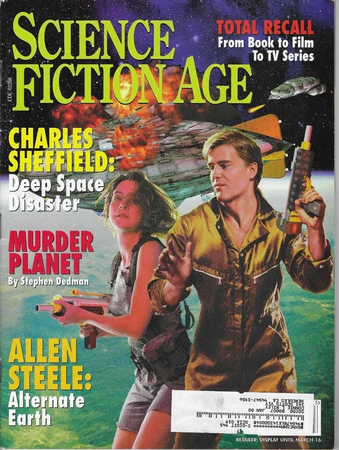 SCIENCE FICTION AGE Magazine Mar 1999 Total Recal Charles Sheffield ...
