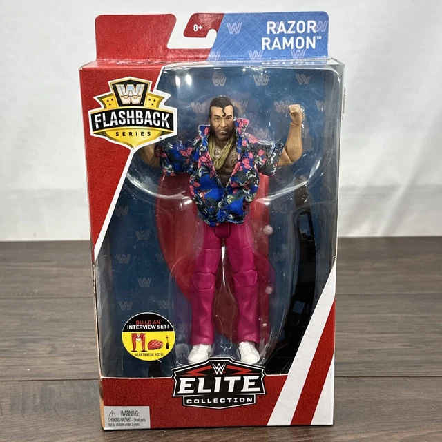 MATTEL WWE ELITE Walmart Flashback Series Razor Ramon Action Figure ...