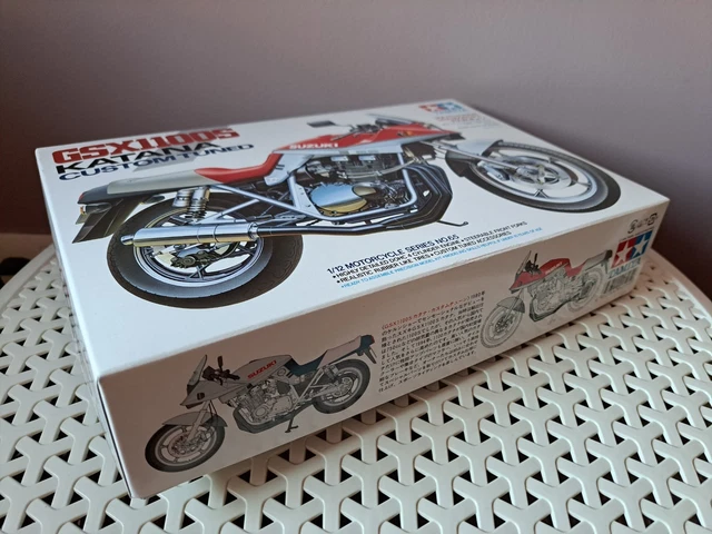 TAMIYA 14065 SUZUKI GSX1100S Custom Tuned Katana Model Kit 1/12 Scale ...