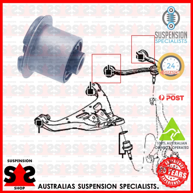 UPPER FRONT AXLE Mounting, Control/Trailing Arm Suit FORD AUSTRALIA F-150 4.2 EUR 21,61 ...