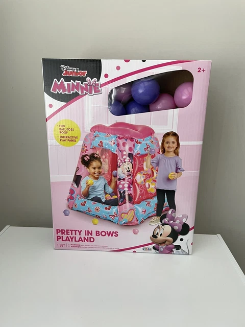 DISNEY MINNIE MOUSE Inflatable Playland Ball Pit including 20 Balls £23 ...