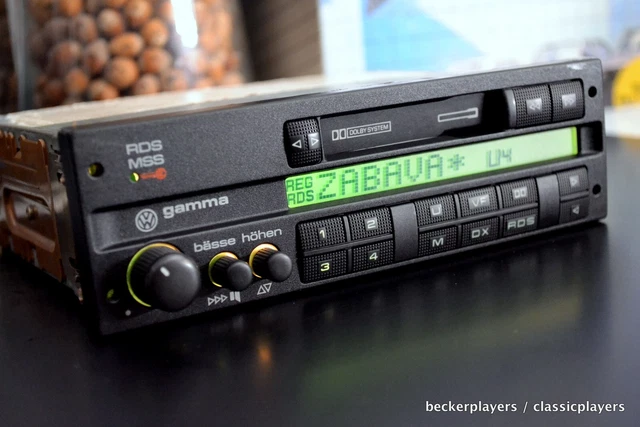 VW GAMMA 3 Philips CC/Radio Player Mk2 Golf Jetta 2 GTI Passat Corrado ...
