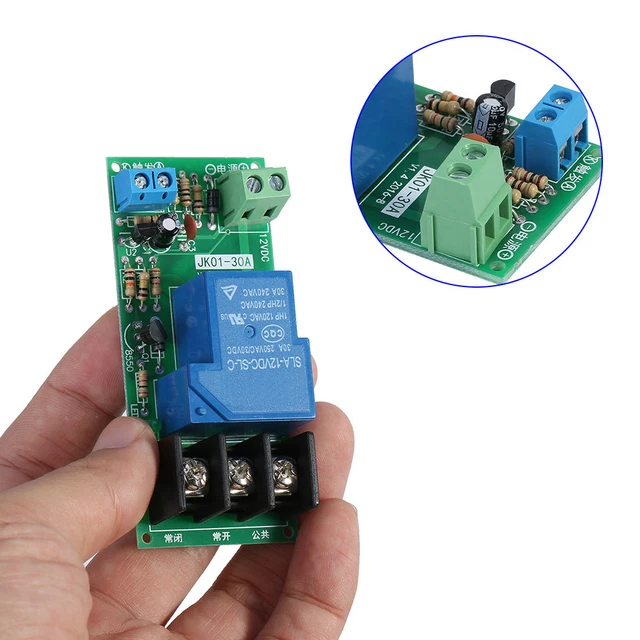 DC 12V TEMPORIZZATORE Delay Timer Relay Rele Modulo 0~60minutes 30A EUR ...