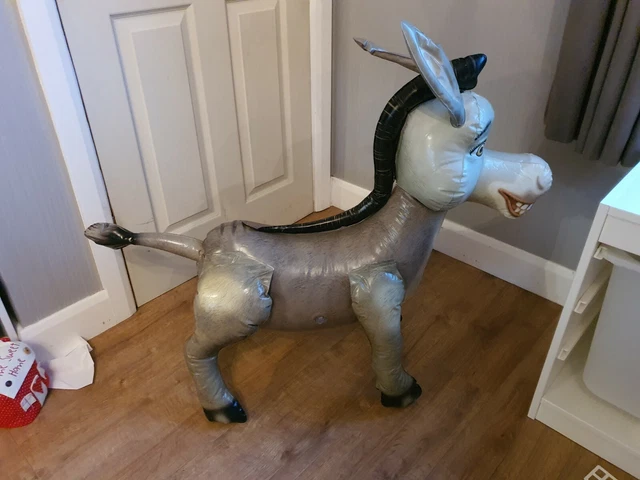 INFLATABLE DONKEY - Ribena & Donkey Sanctuary - Shrek 2 2004 - Rare ...