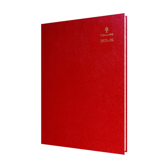 COLLINS 'DESK' 13 Month Mid/Academic Year Planner, July 2025-July - 44M ...