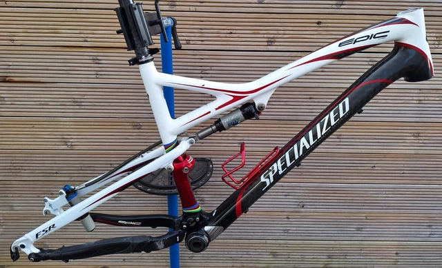 CARBON SPECIALIZED EPIC Expert 2010 FSR XC Race Frame 19" Fox Future ...