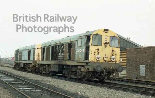 35MM NEGATIVE BR British Railway Diesel Loco Class 20 20042 at Frodingham 1993 £3.99 - PicClick UK