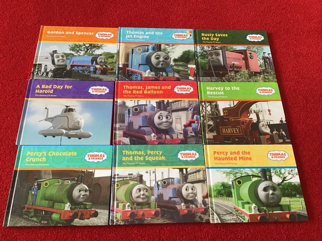THOMAS & FRIENDS - The Thomas TV Series Hardback Book Bundle - Nine ...