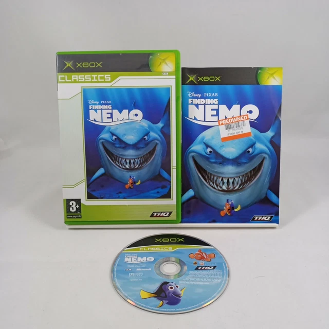 DISNEY PIXAR FINDING NEMO Xbox original Classics Game with manual £4.70 ...